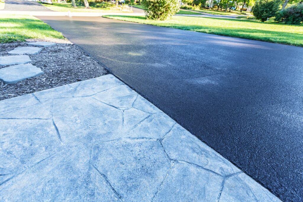 Asphalt Driveway Transitions - All About Driveways